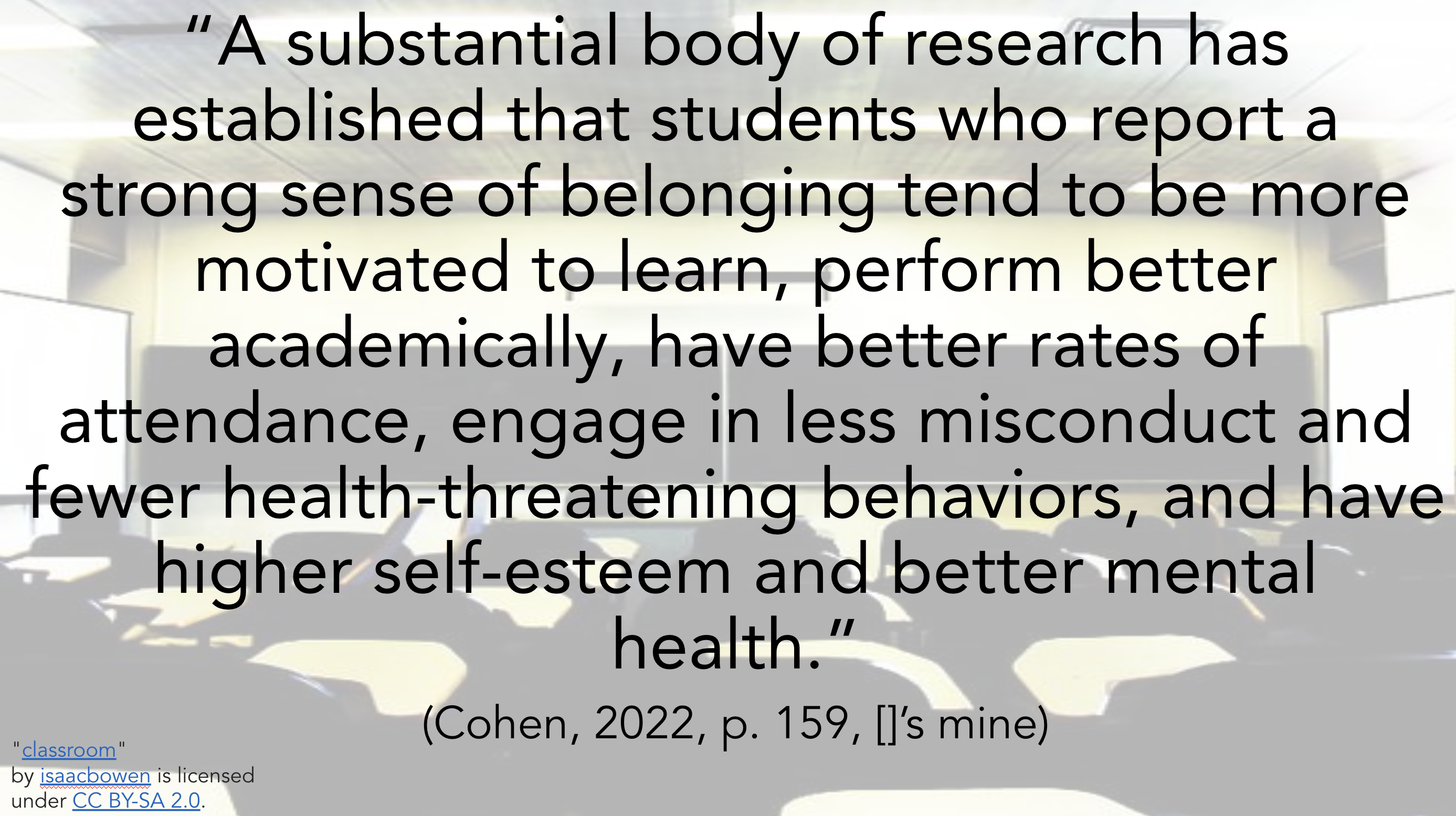 Belonging Part 1: What is it and Why should we care? – Reflective ...